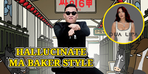 Hallucinate Ma Baker Style (Psy x Daft Punk x Boney M x Dua Lipa)